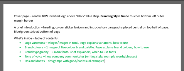 Book Company Style Guide – Jesse Hood